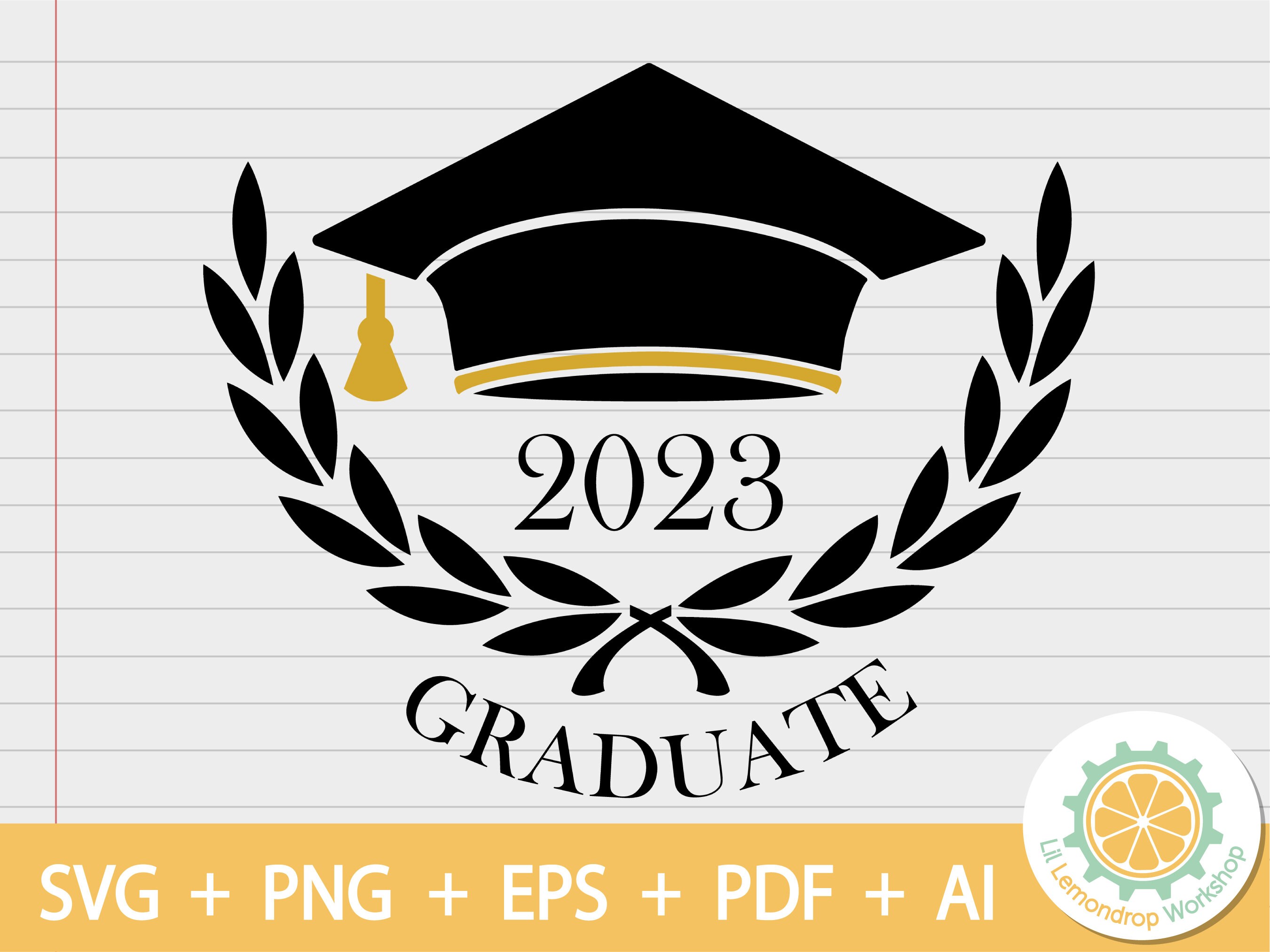 Graduation Clipart Graduation SVG Class of 2023 SVG Grad - Etsy