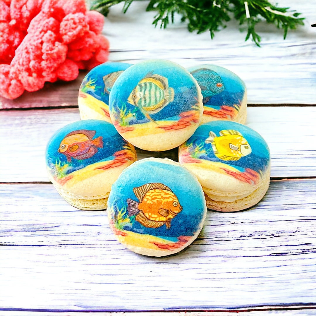 Customizable Discus Fish Lover Macarons - Etsy