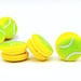 Tennis Ball French Macarons | Available in 12 and 24 Pack - Etsy