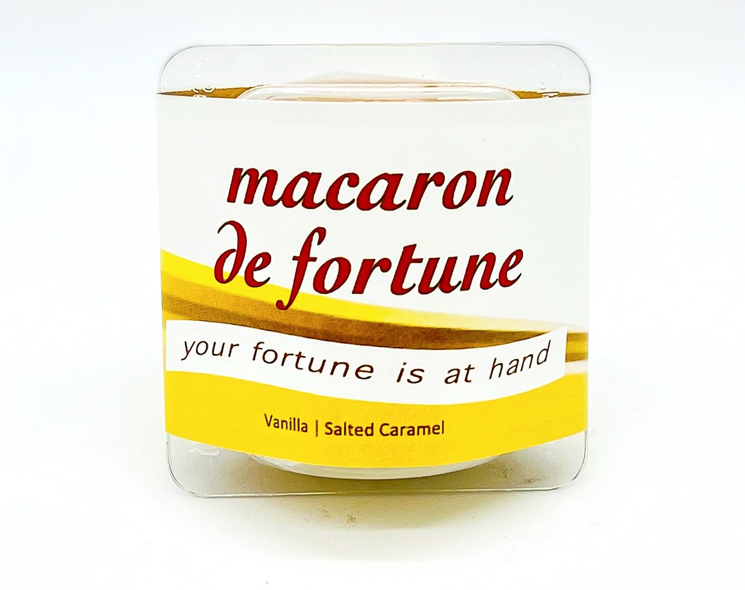 Macaron De Fortune | Fortune (french) Cookies | Vanilla & Salted ...