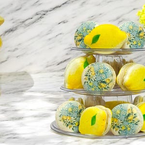 The Ultimate Lemon Dessert Tower – Sweet & Stylish! - Macaron Tower ...