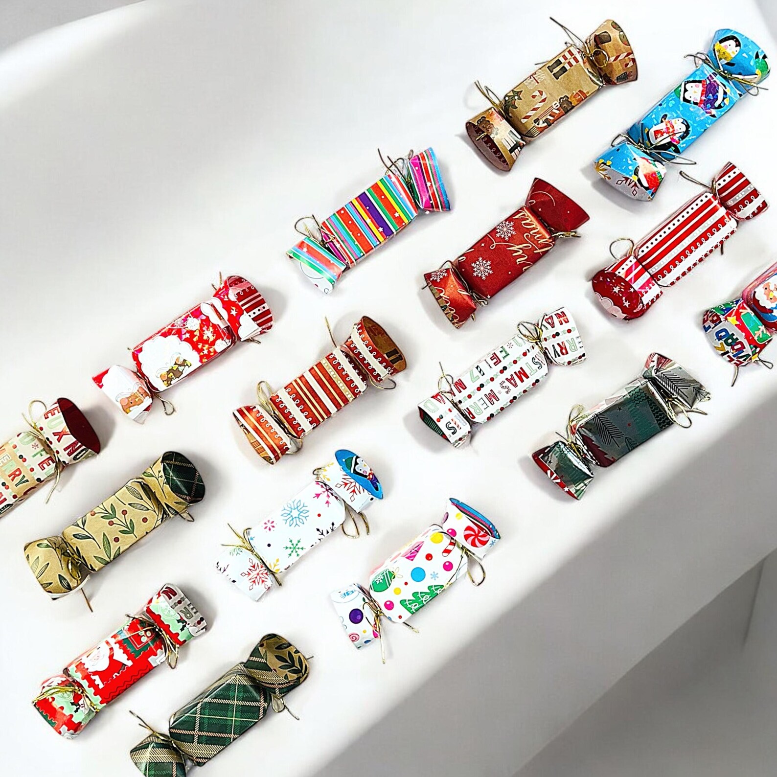 Rustic Holiday Candy Wrap Macaron Set - 6 Designs, Choose Your Flavors ...