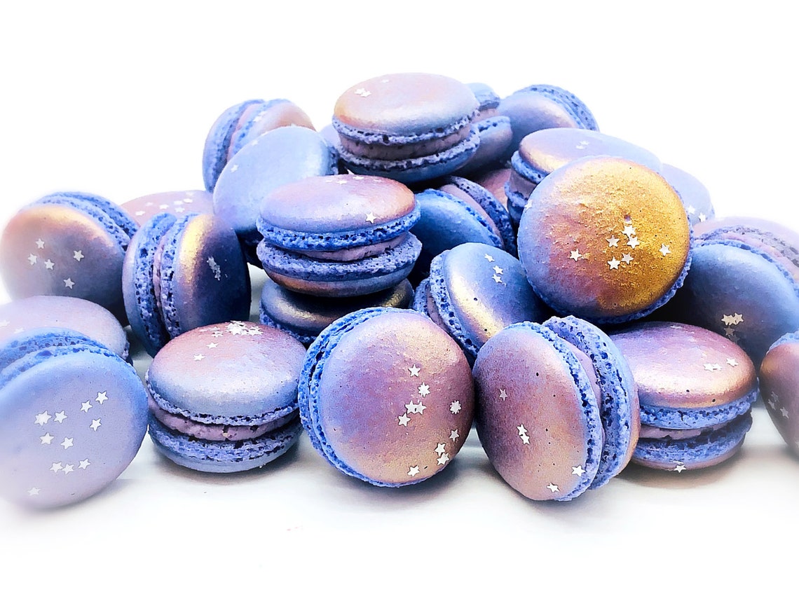 Space Edition Mac the Neptune French Macaron Available in | Etsy