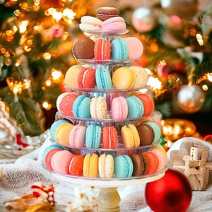 Customizable Macaron Towers - Ideal for Weddings, Birthdays, Baby ...