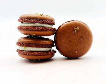 Blue Curacao Vegan Macarons Available in 4 & 12 Pack A | Etsy