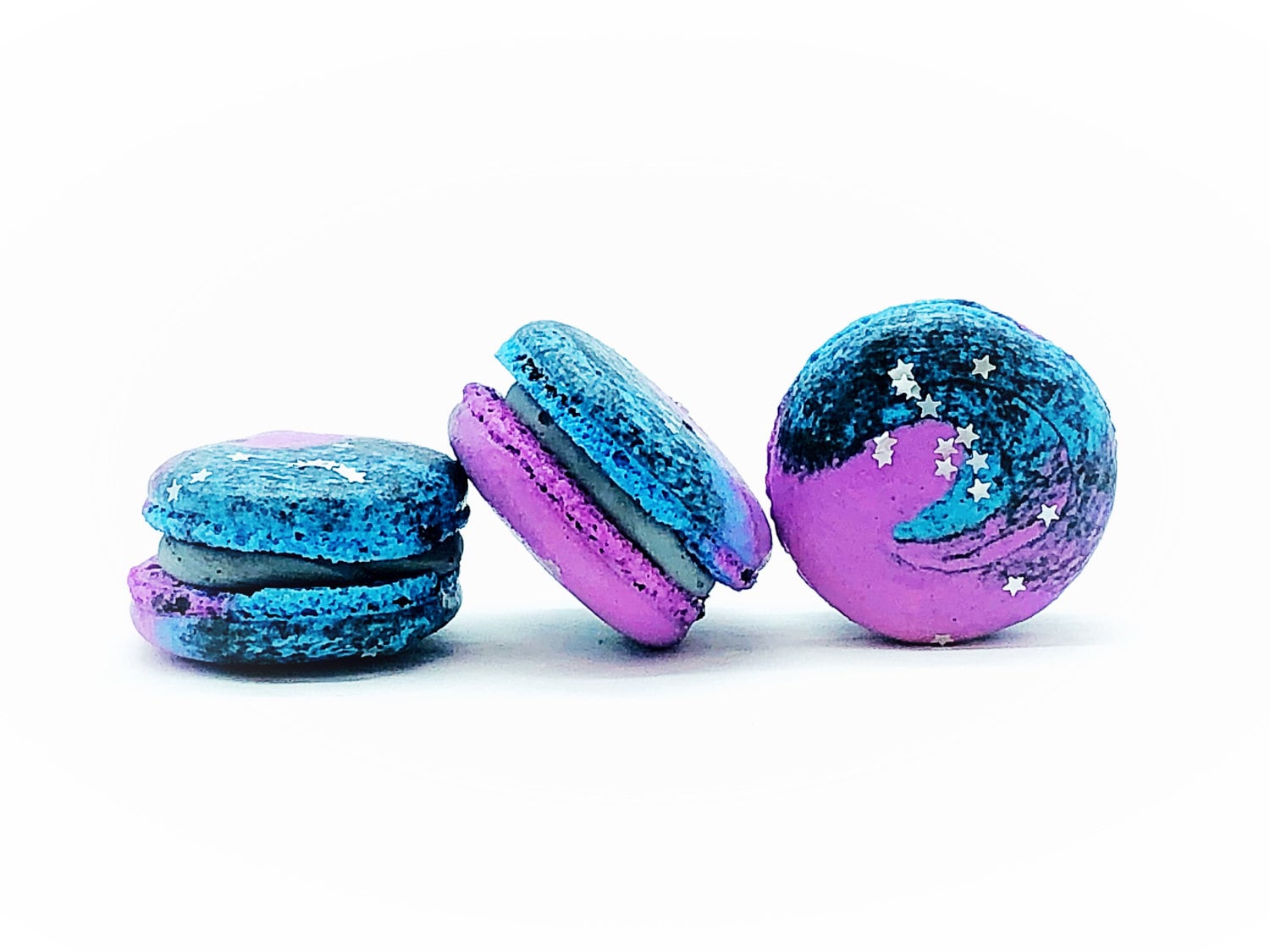 Space Edition Mac the Galaxy French Macaron Available in - Etsy