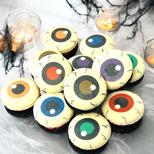 Halloween Eyeball Macarons - Etsy