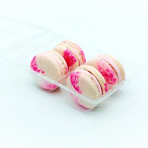 Dragon Fruit Vegan Macarons | Available in 4 & 12 Pack| - Etsy