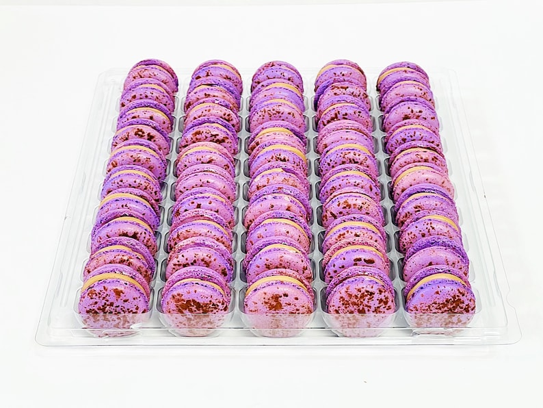 50 Pack Chocolate Hazelnut and Dates French Macaron Value Pack - Etsy