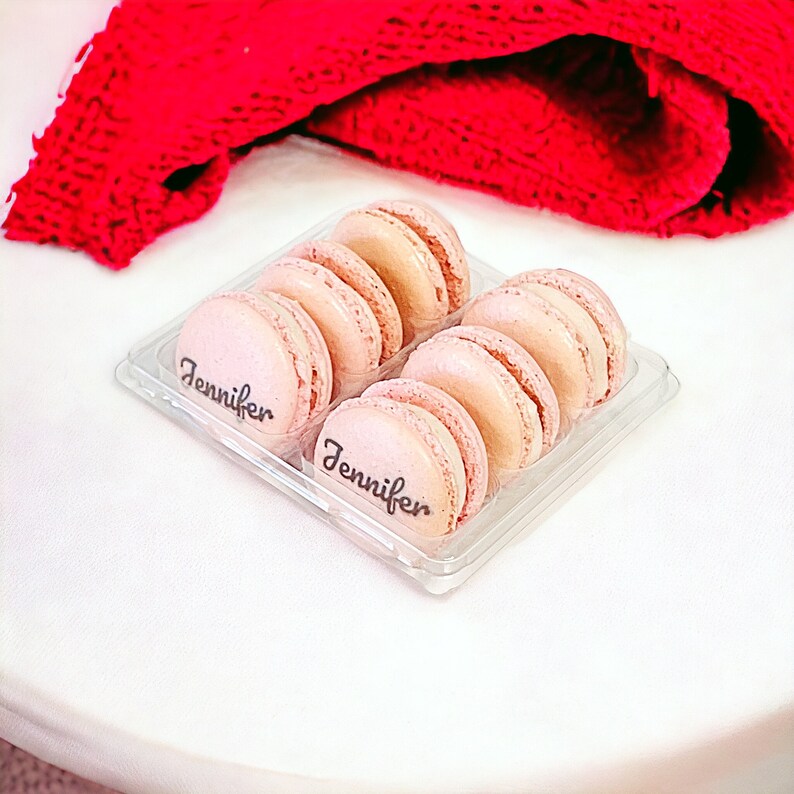 Personalized Monogram Macarons: Design Your Own Sweet Delights! - Etsy