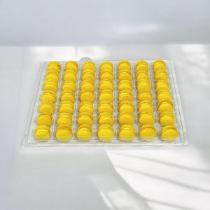 Lemon Mini Macarons - Perfect for Decorating Cupcakes, Cakes, Ice Cream ...