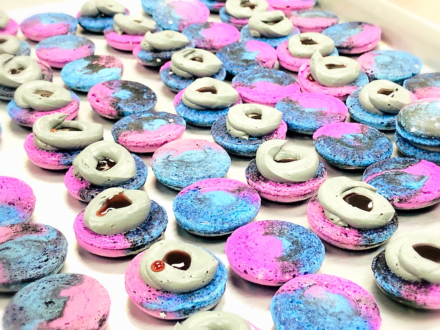 Space Edition Mac the Galaxy French Macaron Available in - Etsy