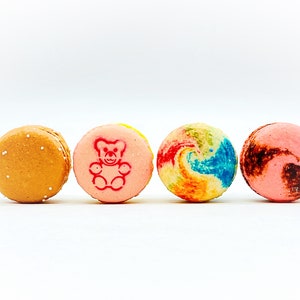 12 Pack Memory Lane Gift Box Set Macarons. - Etsy