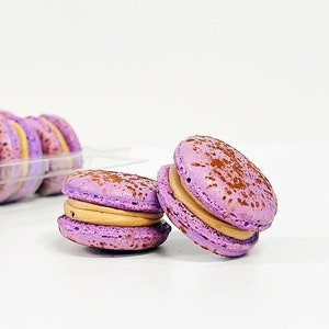6 Pack Chocolate Hazelnut and Dates Macarons | Ideal for Celebratory ...