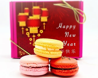 Lunar New Year 12 Pack Macaron Set. | Etsy