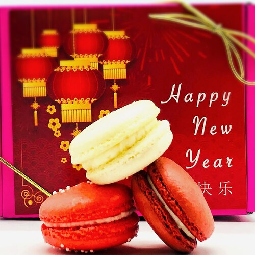 Lunar New Year 12 Pack Macaron Set. - Etsy