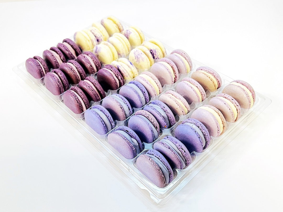Purple Vibe: A Flavorful Quartet of French Macarons in One Set ...