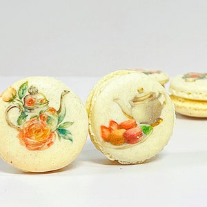 Customizable French Macarons for Your High Tea Soirée | Available in 6 ...