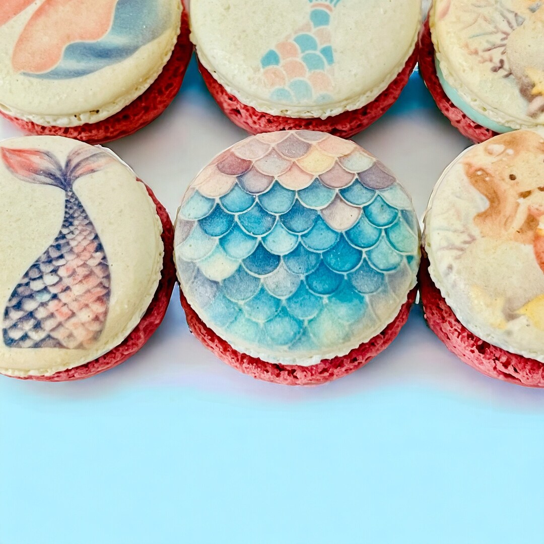 Mermaid Magic French Macarons - Etsy