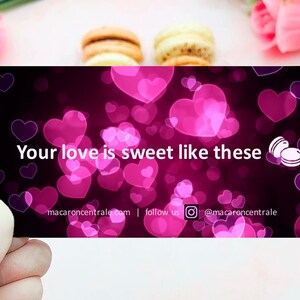 The Love Potion Macarons Value Pack | Raspberry, Vanilla Milk Jam and ...