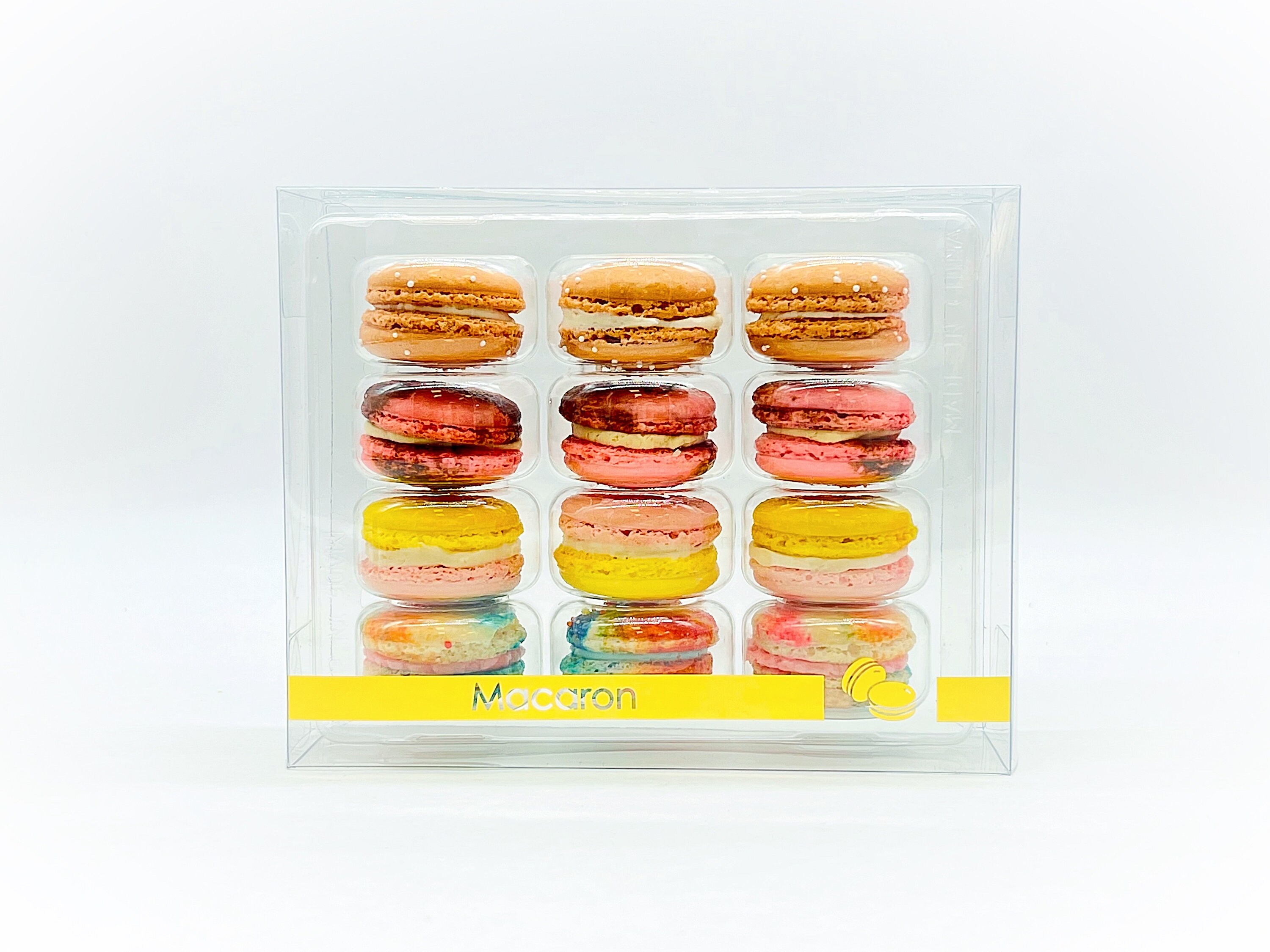 12 Pack Memory Lane Gift Box Set Macarons. - Etsy