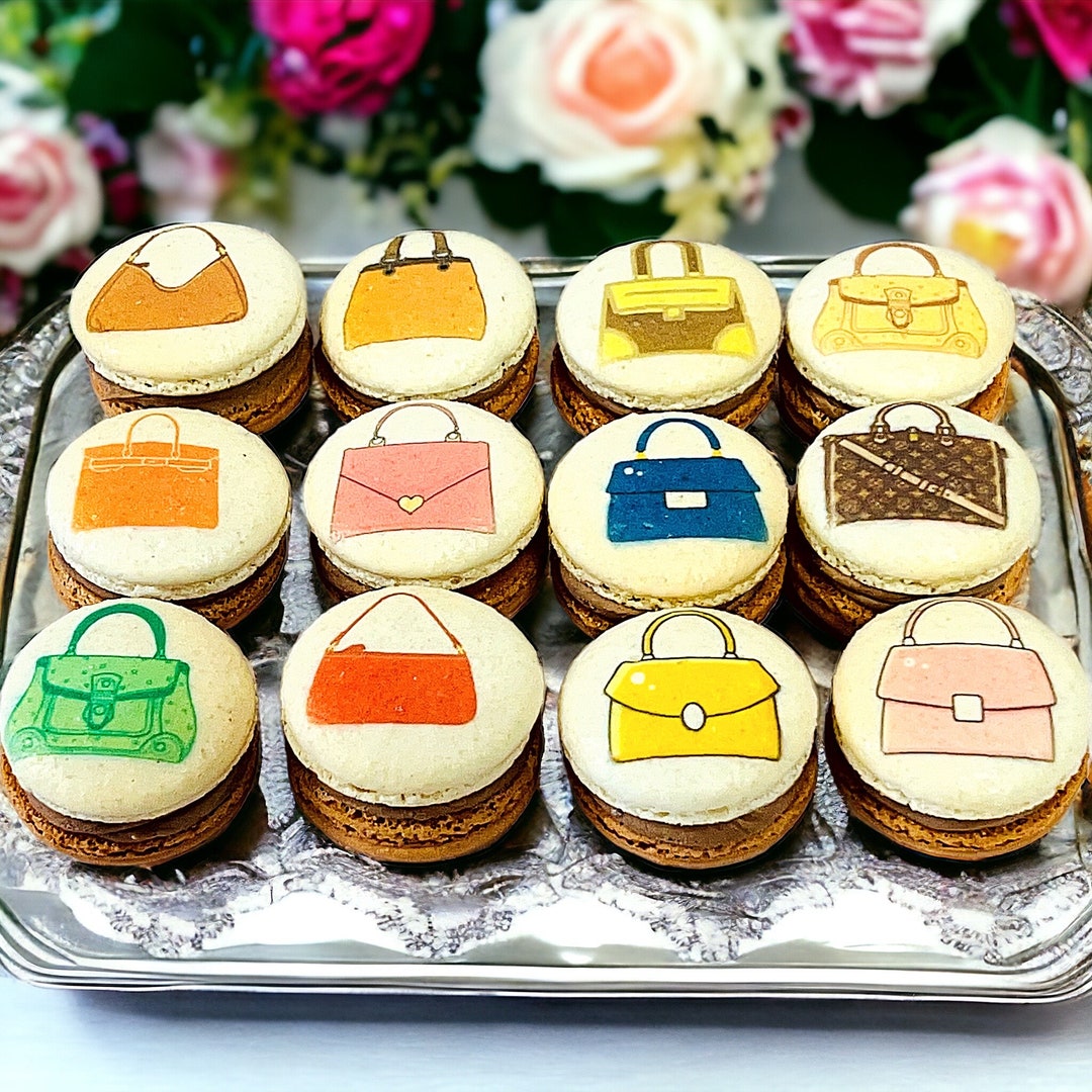 Luxury Handbag Design French Macarons - Customizable Flavors - Etsy