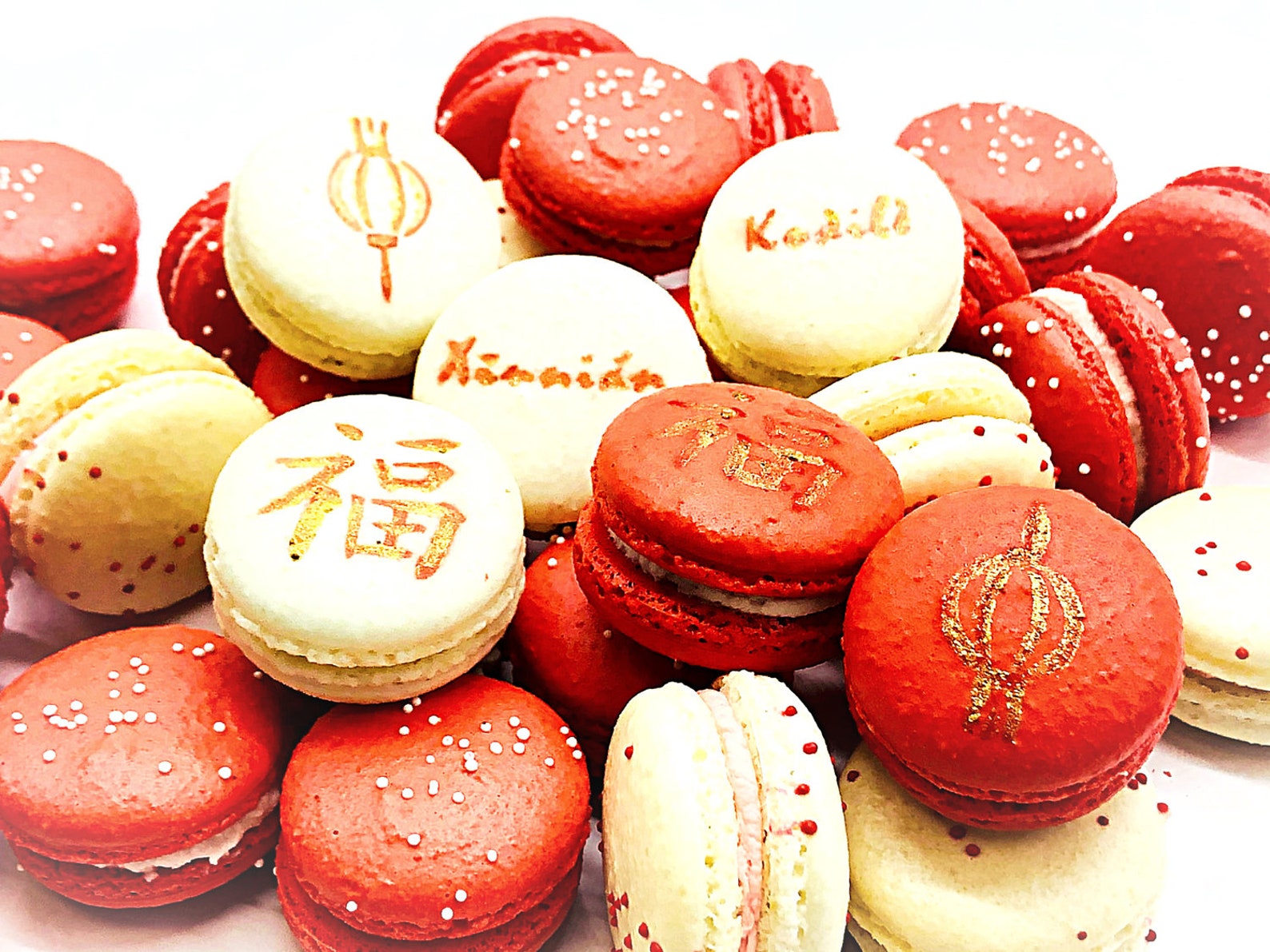 Lunar New Year 12 Pack Macaron Set. - Etsy