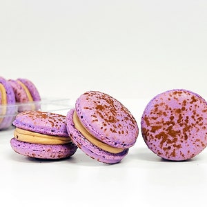 6 Pack Chocolate Hazelnut and Dates Macarons | Ideal for Celebratory ...
