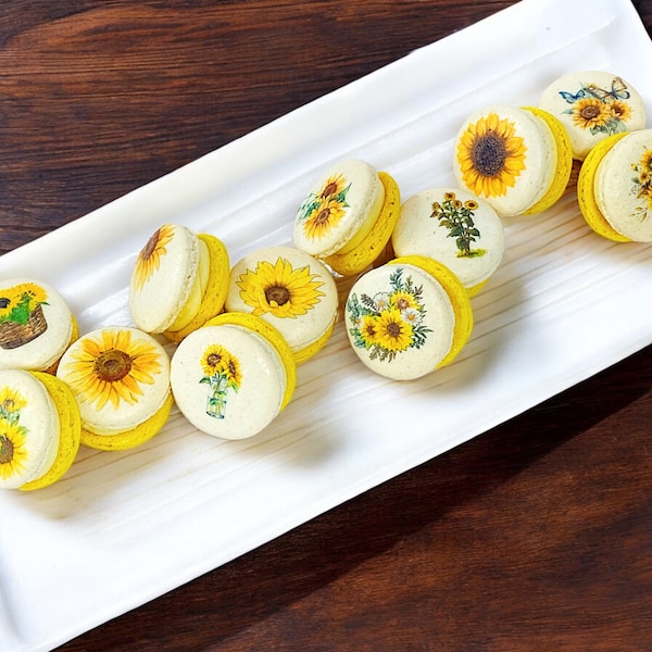 Sunflower Cookies - Etsy