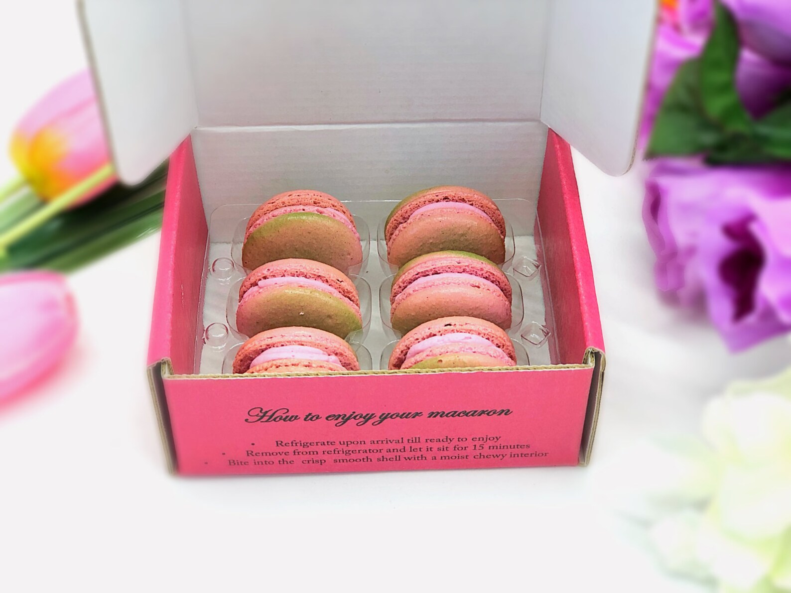 Guava Macarons Perfect for Any Celebratory Events. | Etsy