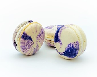 6 Pack Ube Macaron | Etsy