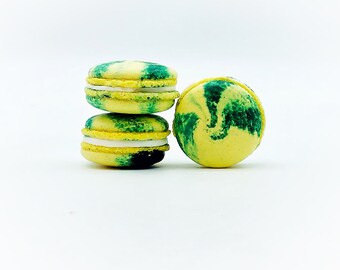 Blue Curacao Vegan Macarons Available in 4 & 12 Pack - Etsy