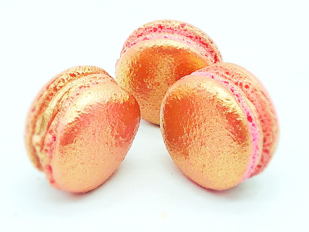Luxe Mac | Rose Gold Macarons | Ideal for Celebratory Events. - Etsy