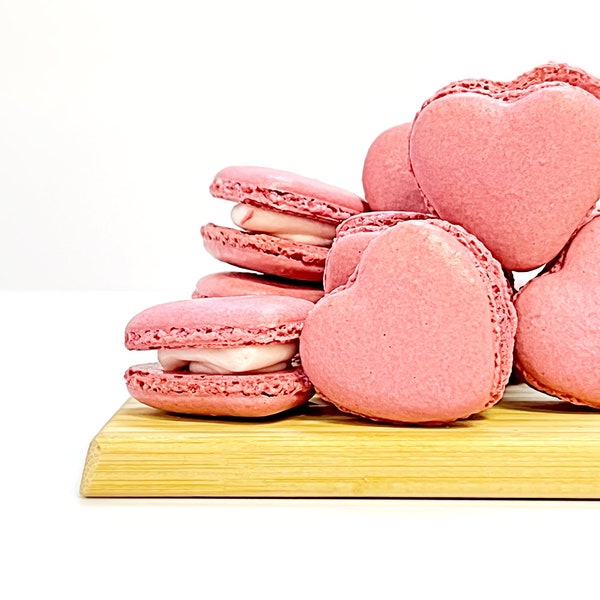 Heart Macaron - Etsy