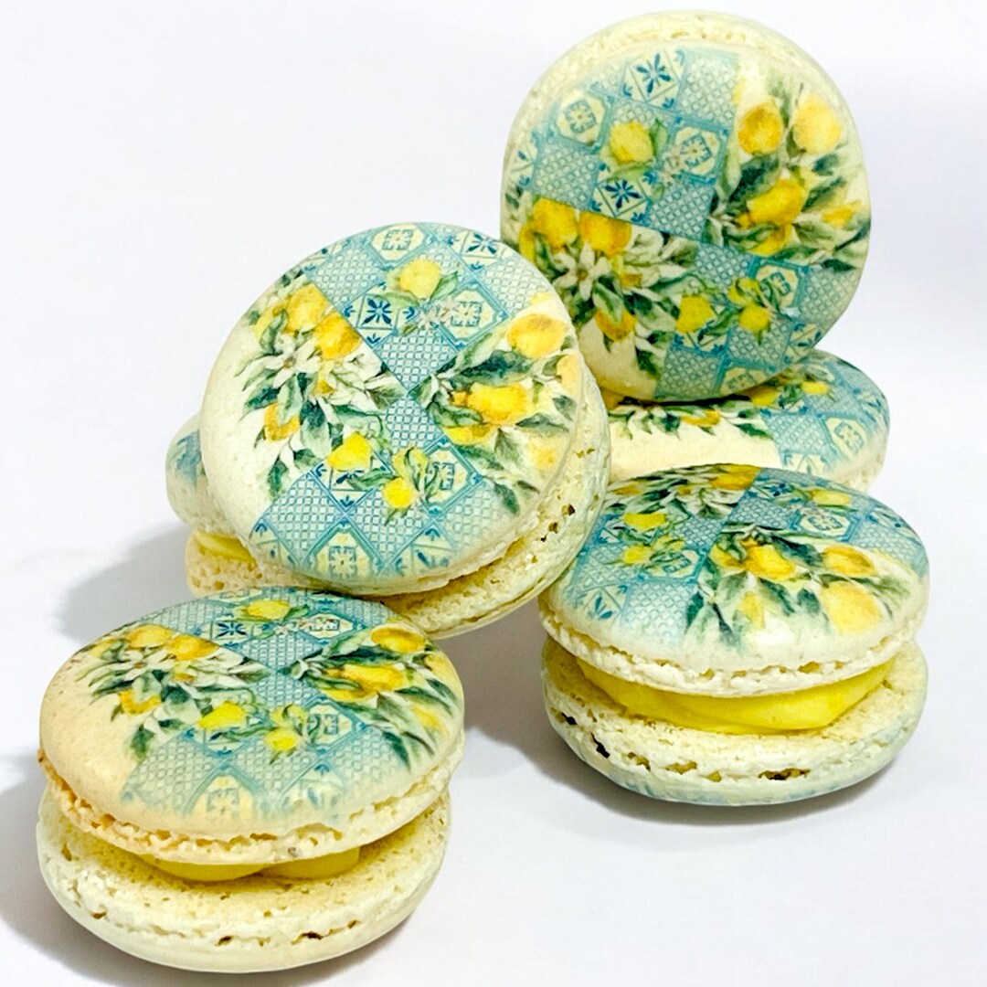 Tuscan Lemon Macarons – A Taste of Italy - Etsy