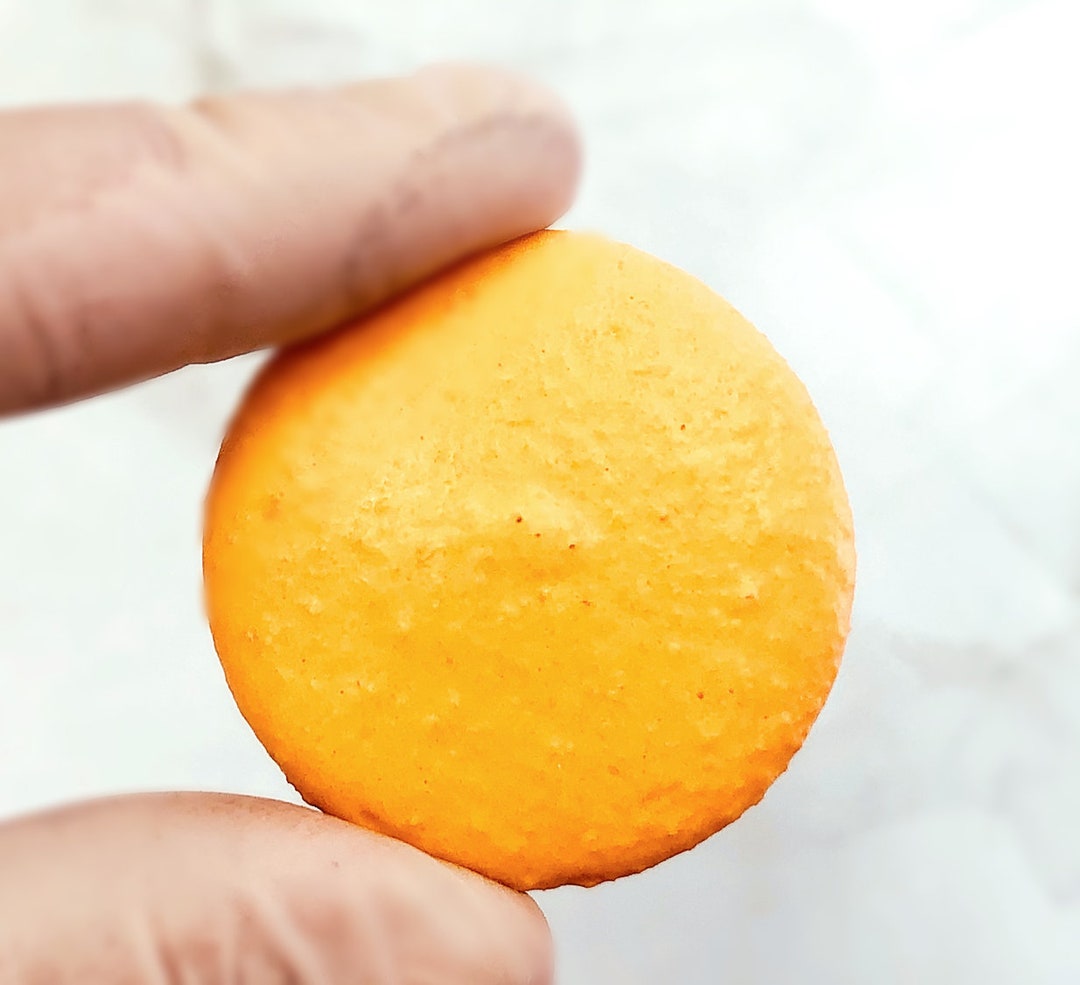 Sunset Orange French Macaron Shell Perfect for Cake Decorators or Your ...