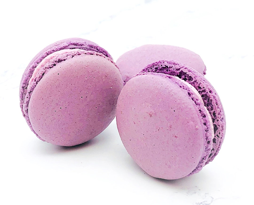 6 Pack Ube Macaron - Etsy