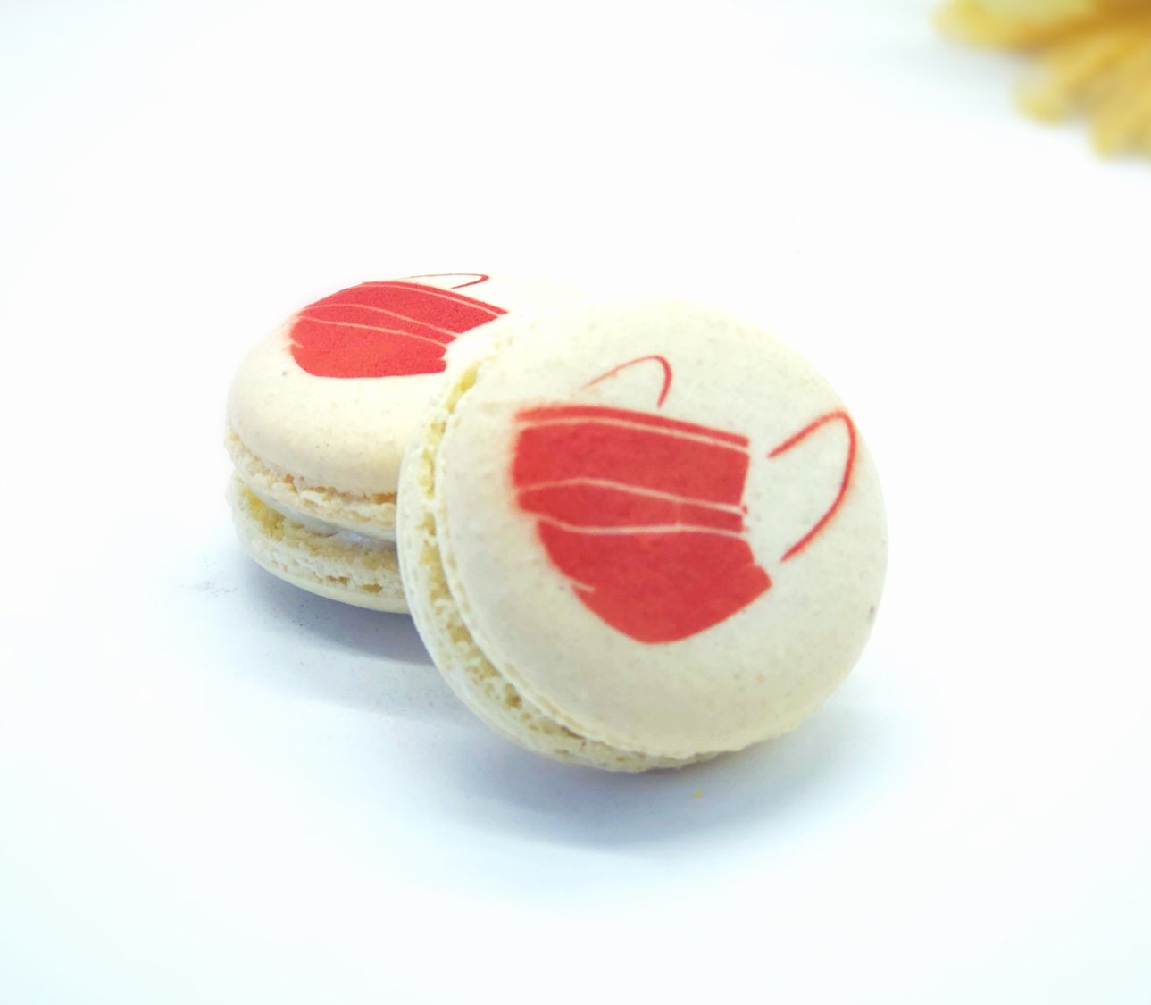 Novelty Macarons Edible Spray Paint face Mask | Etsy