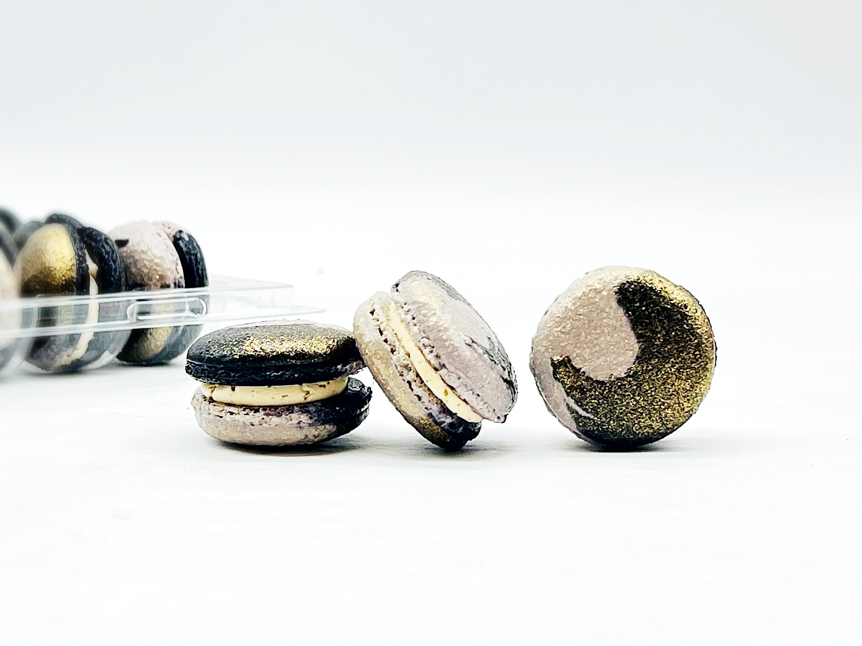 Space Edition Mac | the Moon French Macaron (root Beer Flavor ...