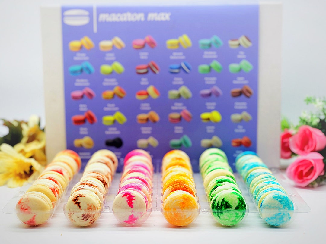 Cheesecake Macaron Set | 48 Pack Assorted Macarons - Etsy