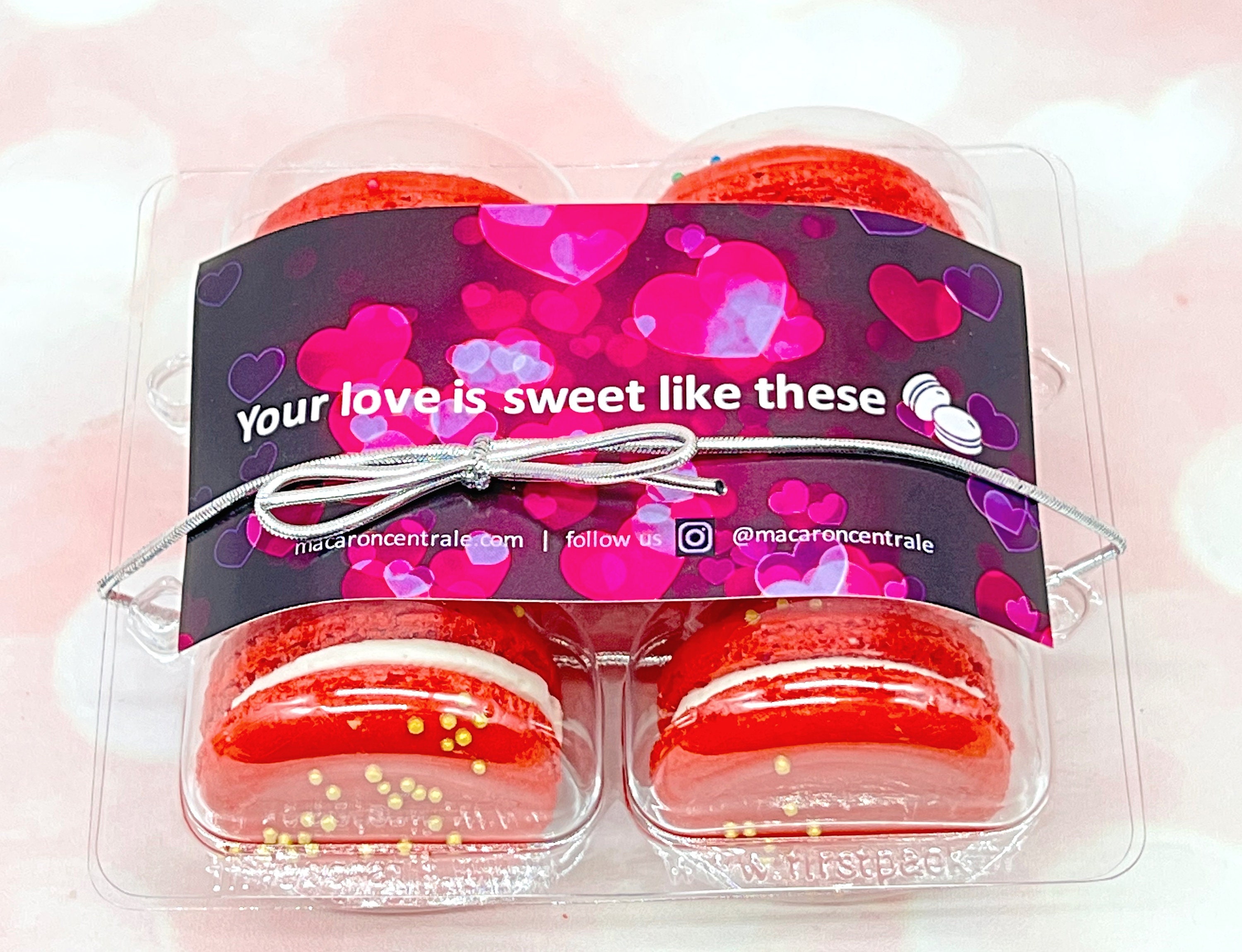 The Love Potion Macarons Value Pack Raspberry Vanilla Milk - Etsy