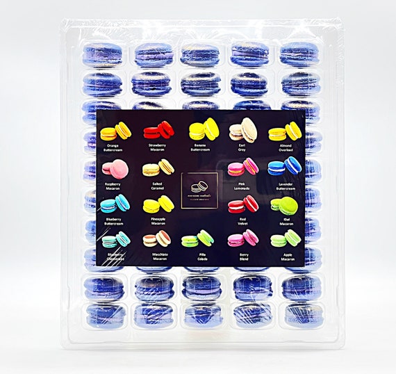 50 Pack the Neptune Blueberry Pudding Buttercream French | Etsy