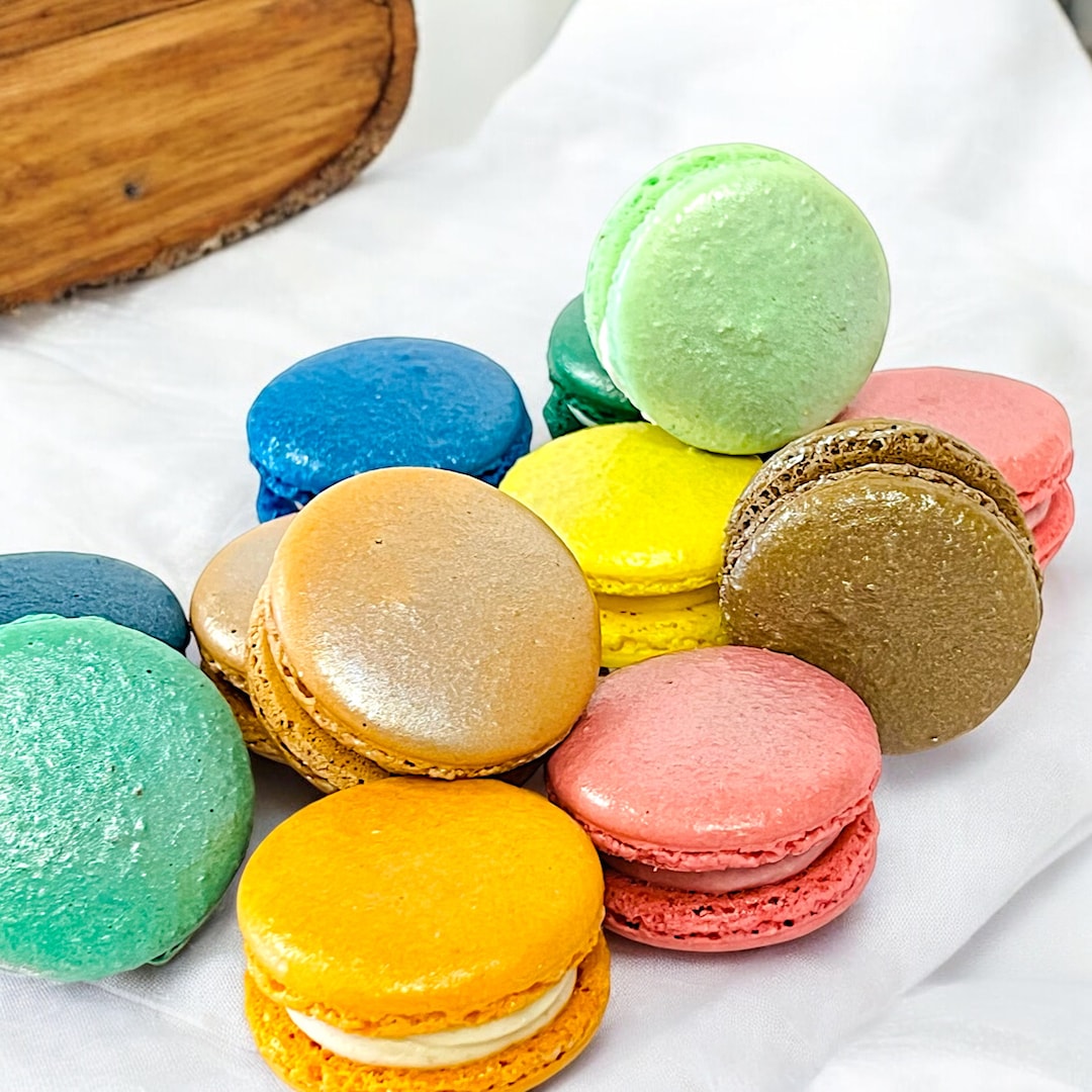 Shimmering Macarons Collection - Customizable Flavors & Colors - Etsy
