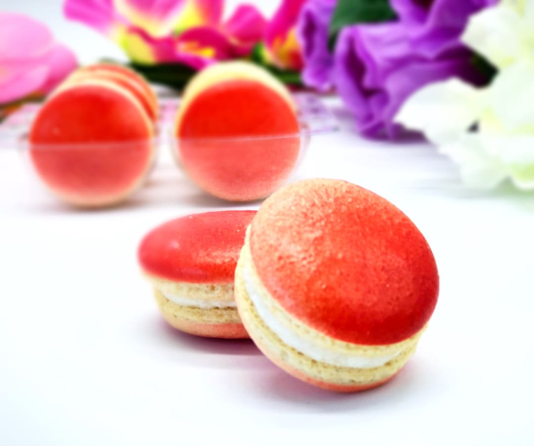 Lychee Macarons | Perfect for Any Celebratory Events. - Etsy