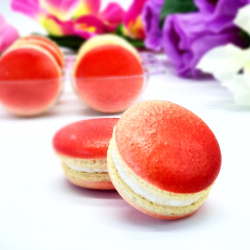 Guava Macarons Perfect for Any Celebratory Events. - Etsy