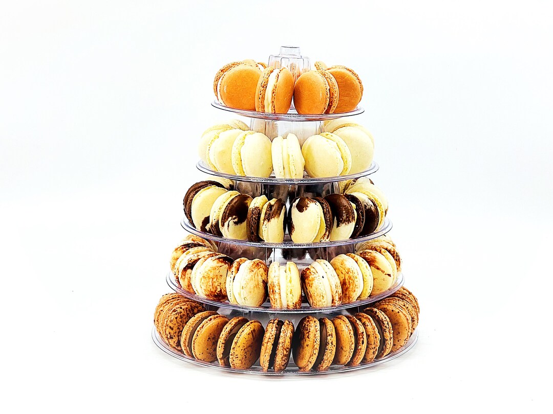 50 Assorted French Macarons: Surprise Flavor Mix - Etsy