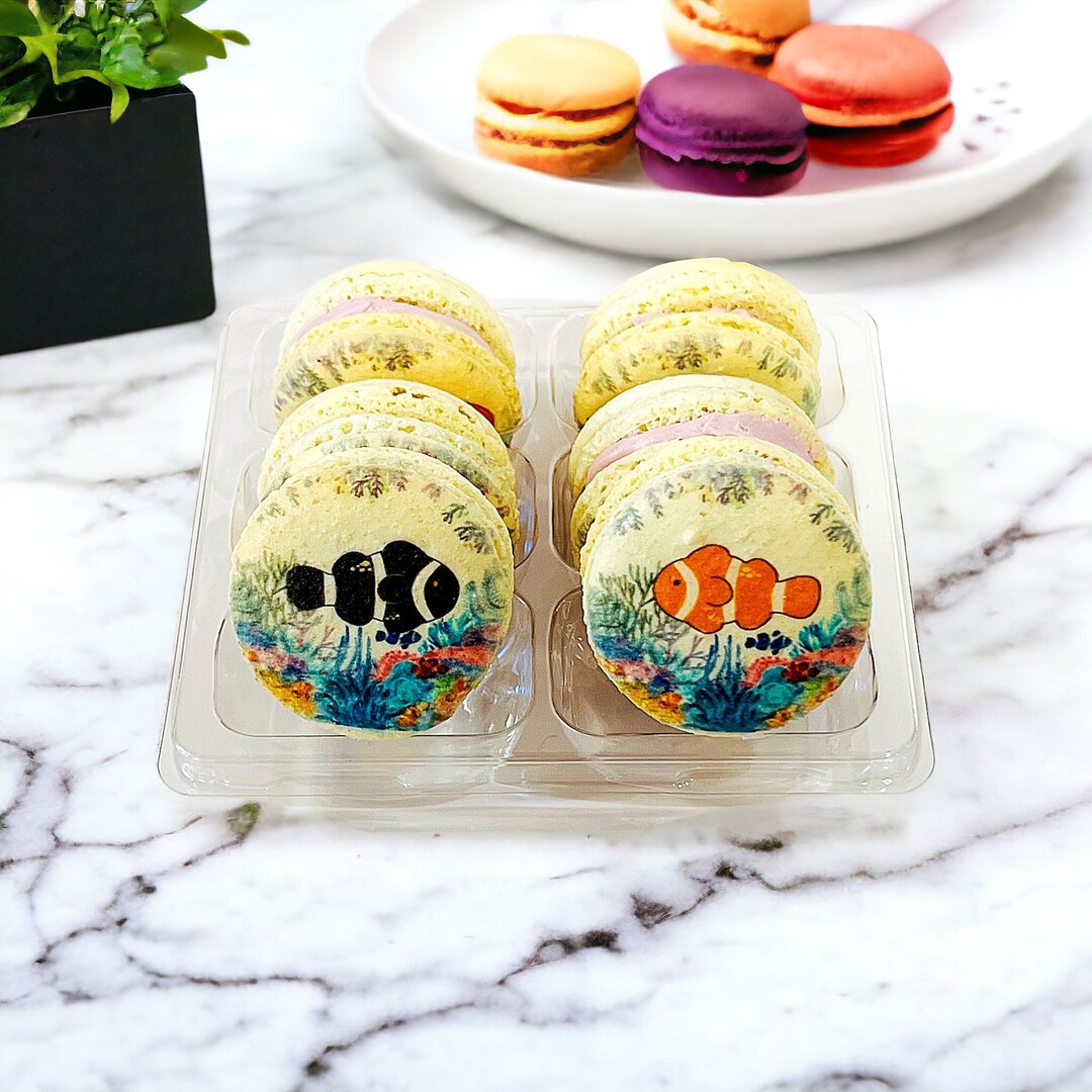 Clownfish Macarons – Pick Your Flavors! - Etsy