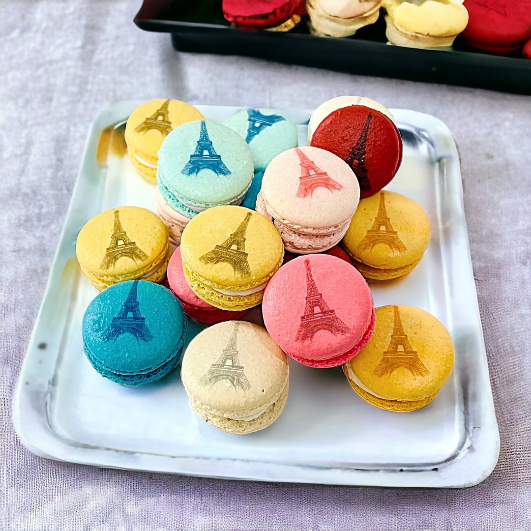 Eiffel Tower Macarons – Customize Your Colors and Flavors! - Etsy