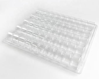 6 Pack Macaron Clamshell PET | Etsy