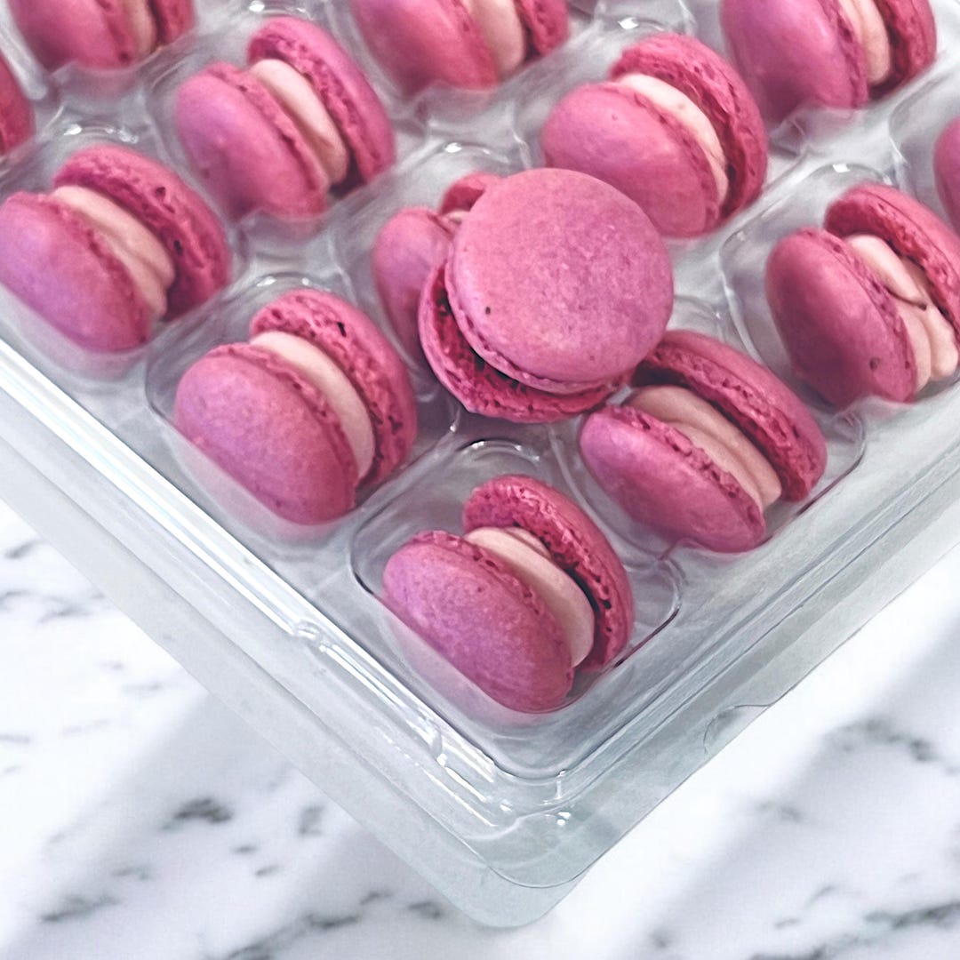 Berry Blend Mini Macarons: Cake & Cupcake Toppers - Etsy